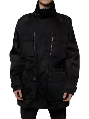 DOLCE & GABBANA Dolce & Gabbana Multi-Pocket High-Neck Parka