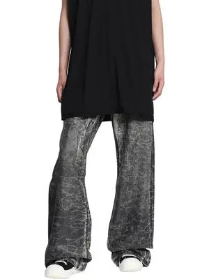 Rick Owens Concordians Geth Jeans - Black&white