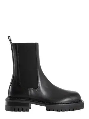 ANN DEMEULEMEESTER ANN DEMEULEMEESTER Black Calfskin Chelsea Boots