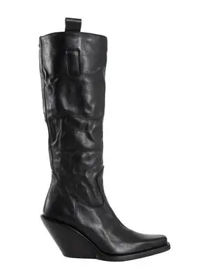 ANN DEMEULEMEESTER ANN DEMEULEMEESTER Pointed Toe Wedge Heel Boots