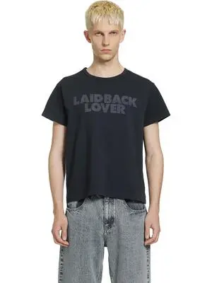 SECOND / LAYER Laidback Lover S/s Tee - Blue