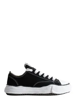 Mihara Yasuhiro Peterson Low Top Sneakers - Black&white
