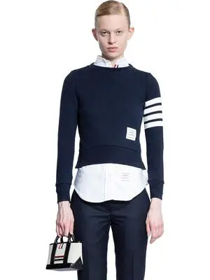THOM BROWNE Thom Browne Classic Loopback 4-Bar Sweatshirt