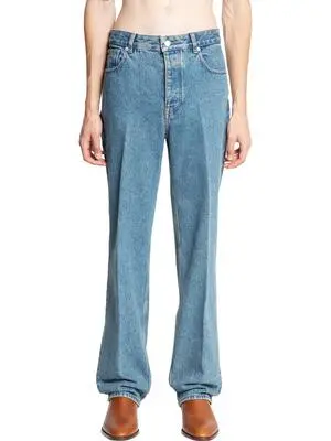 Valentino Garavani Washed Denim Jeans - Blue