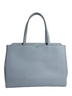 VALEXTRA V-line Horizontal Shopping Bag - Grey