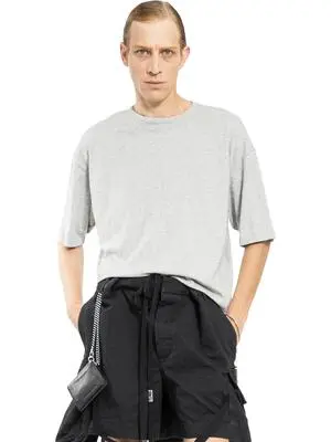 ANN DEMEULEMEESTER Dieter High Comfort T-shirt - Grey
