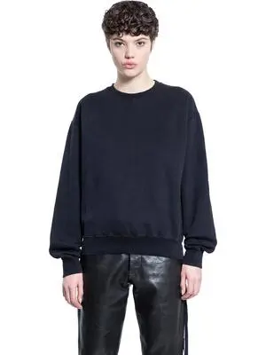 ANN DEMEULEMEESTER Smokey Eye Sweatshirt - Black