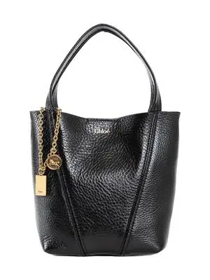 Chloé Small Spin Tote Bag - Black