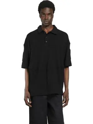 BRYAN JIMENEZ Thermal Polo - Black