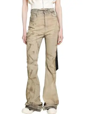 Rick Owens Temple Bolan Bootcut Jeans - Grey