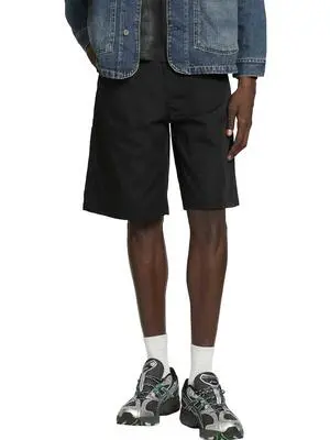 Carhartt Work In Progress Postal Double Knee Shorts - Black