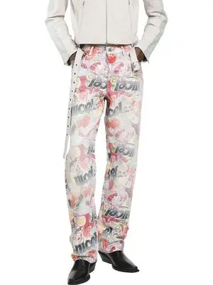 MARTINE ROSE Martine Rose 5 Pocket Relaxed Fit Jeans