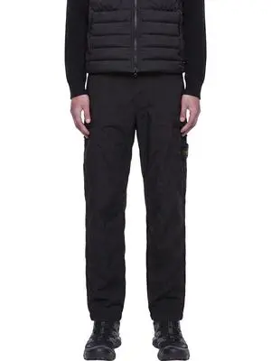 Stone Island Nylon Metal Cargo Trousers - Black