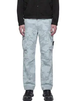 Stone Island Cargo Trousers - Blue