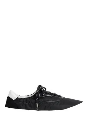 Moncler Vera Leisure Nylon Sneakers - Black