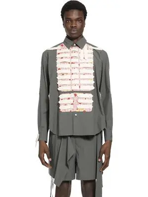 CRAIG GREEN Multi Tab Shirt - Grey