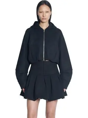 NVL GARDE Bubble Zip-up Hoodie - Black