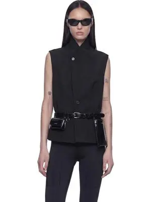 Coperni Technical Tailored Vest - Black