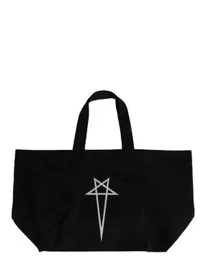 Rick Owens Temple Beach Bag - Black