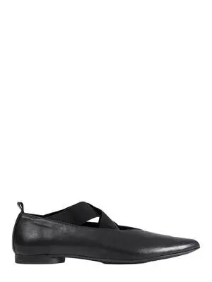 UMA WANG Pointed Toe Ballet Flats - Black