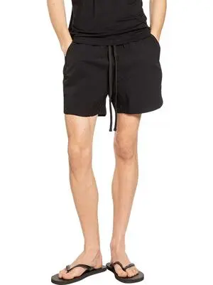 THOM KROM Stretch Nylon Swim Shorts - Black