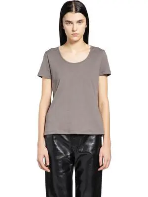 MAX MARA S MAX MARA Wool Broadcloth T-shirt