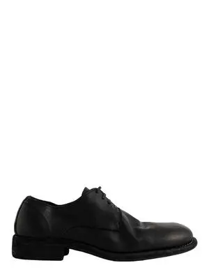 Guidi 992 Baby Calf Derby Shoes - Black