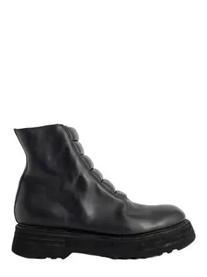 GUIDI GUIDI 524v Quilted Zip Up Platform Boots