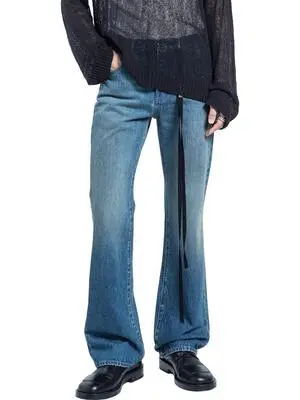 ANN DEMEULEMEESTER Jonas Bootcut Jeans - Blue