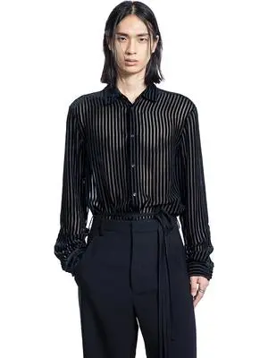 ANN DEMEULEMEESTER Andre Classic Shirt - Black