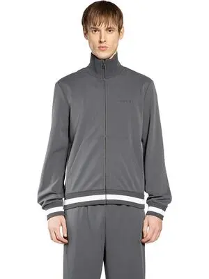 GUCCI Gucci Technical Jersey Track Jacket With Embroidered Logo