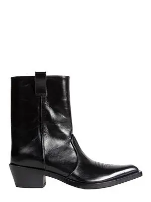 Khaite Clive Ankle Boots - Black