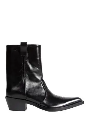 Khaite Clive Ankle Boots - Black