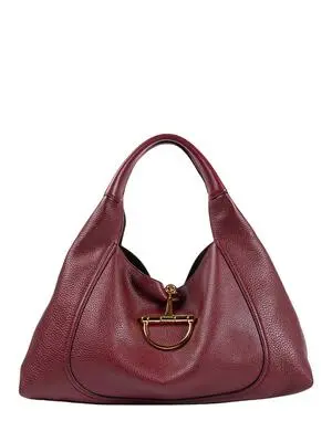 Gucci Softbit Maxi Shoulder Bag - Red