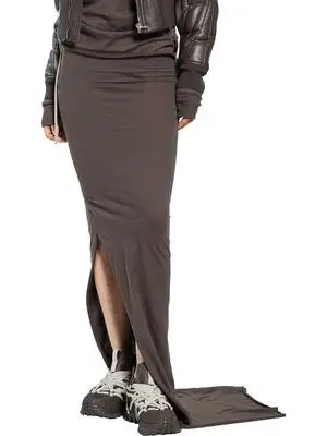 Rick Owens Moncler X Collaboration Maxi Skirt - Grey