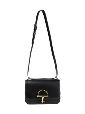 Gucci Siena Leather Shoulder Bag - Black