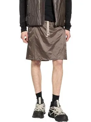 Rick Owens Moncler X Collaboration Kilt Shorts - Grey