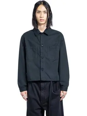 ANN DEMEULEMEESTER Juel Boxy Overshirt - Black