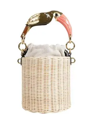 Chloé Tropicus Bucket Bag - Beige