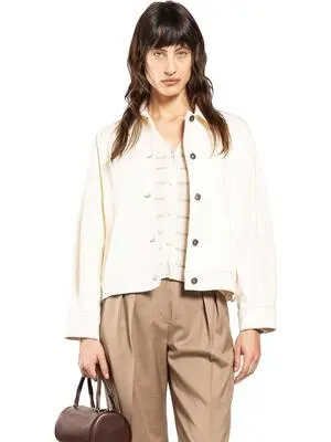 MAX MARA MAX MARA Jersey-Effect Denim Overshirt