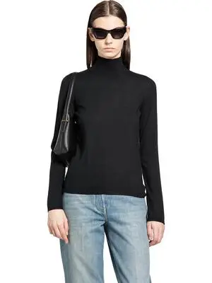 Max Mara Cashmere Turtleneck Sweater - Black
