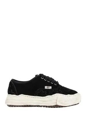 Mihara Yasuhiro Baker Suede Detail Sneakers - Black