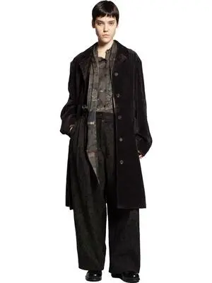 ZIGGY CHEN ZIGGY CHEN Spread Collar Long Coat