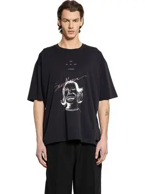SONG FOR THE MUTE Sunflower Oversized Tee - Blue