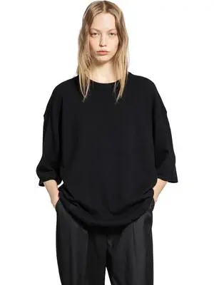 THE GARMENT Como Oversized Knit Tee - Black