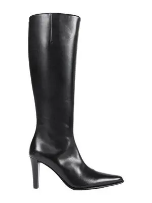 MAISON MARGIELA Calfskin Knee-high Boots - Black