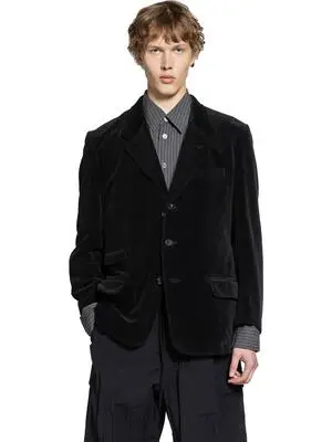 Y'S YOHJI YAMAMOTO Blazer With Classic Fit - Black