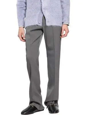 Gucci Wool Tailored Pants - Grey