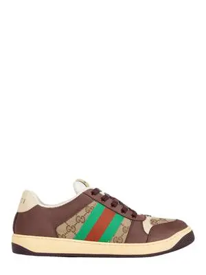 Gucci Gg Canvas Screener Sneakers - Multicolor