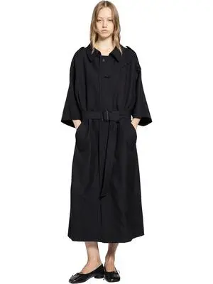 MAISON MARGIELA Virgin Wool Coat - Black